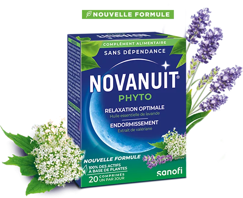 Somnifères : supplément à base d'extraits naturels - Novanight